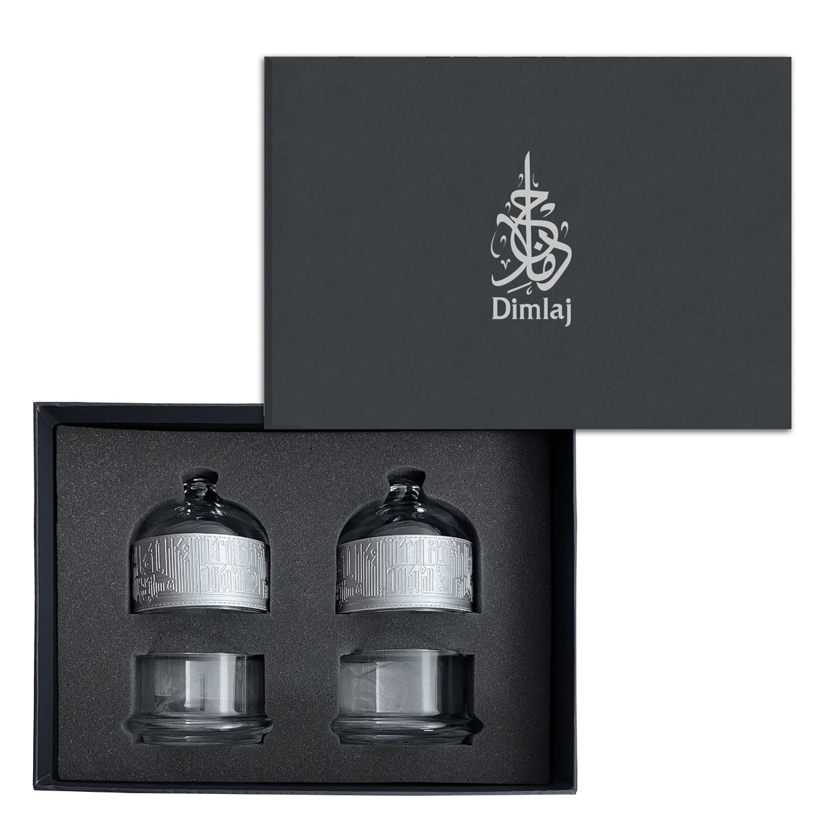 Shop Dimlaj Hayat Set of 3 Pcs Serving Bowls With Tray (Silver) Online ...