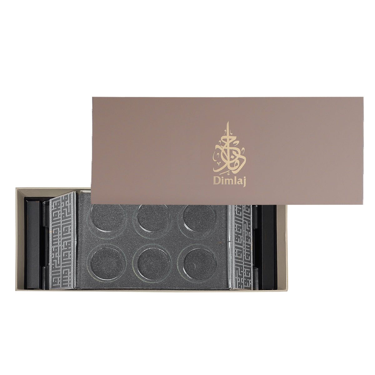 Shop Dimlaj Shafa Acrylic Coffee stand & Cawa Cup (Silver) Online ...